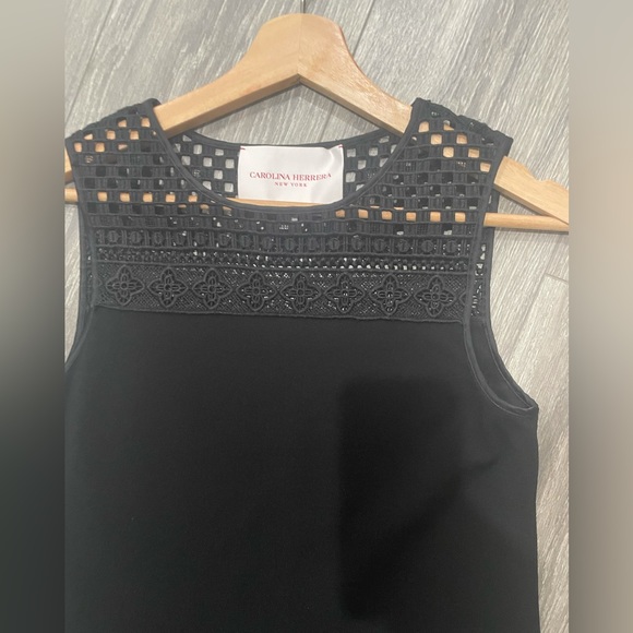 Carolina Herrera | Dresses | Carolina Herrera Guipure Lacepaneled ...